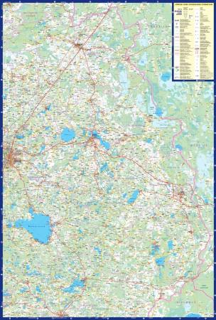 Maps - Tourism maps - Ludzas, Ciblas, Kārsavas, Zilupes novads