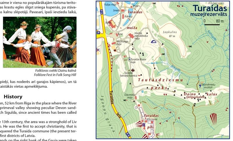 Maps - City maps, atlases - Sigulda