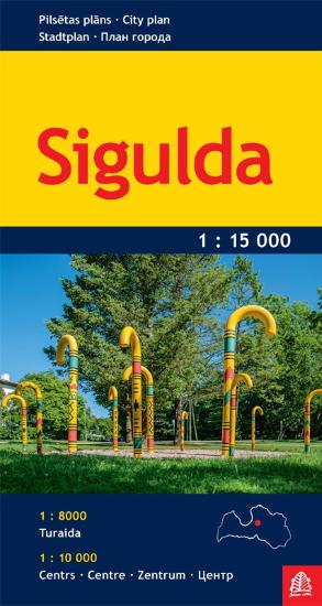 Maps - City maps, atlases - Sigulda